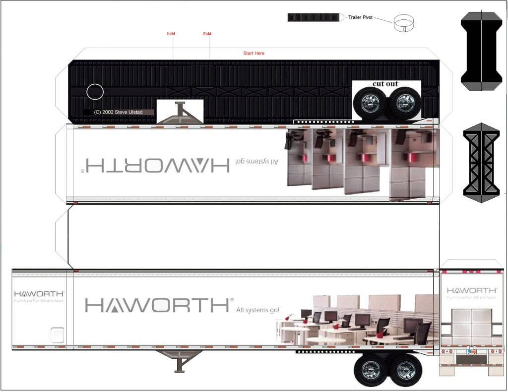 Paper Truck Model-Making