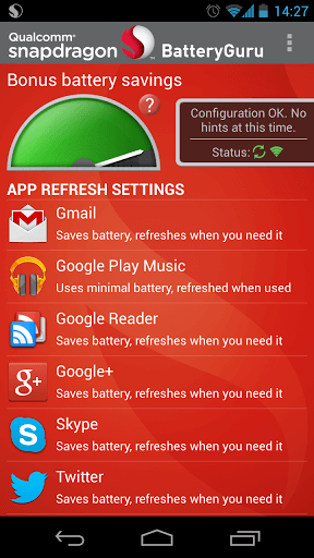 Mobile App Review: Snapdragonâ„¢ BatteryGuru