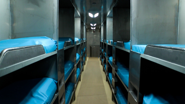 Missouri jail is housing inmates in semi trailers