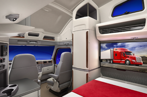 Peterbilt debuts Model 579 UltraLoft with 80 inch sleeper
