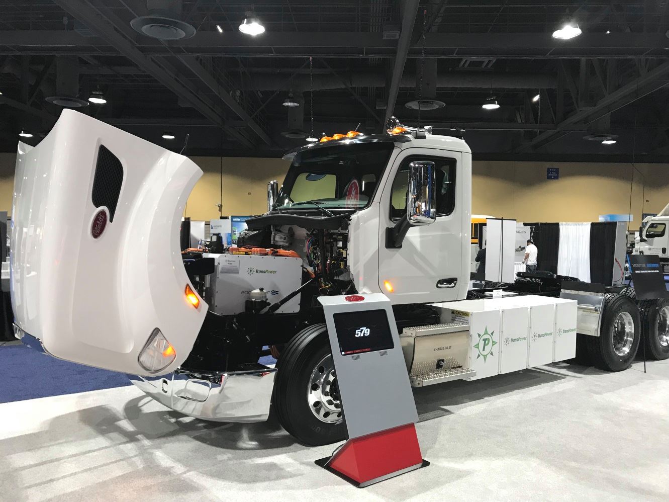 Peterbilt is at work on an all-electric Class 8 truck