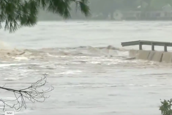 "Disastrous" flooding collapses FM 2900 bridge