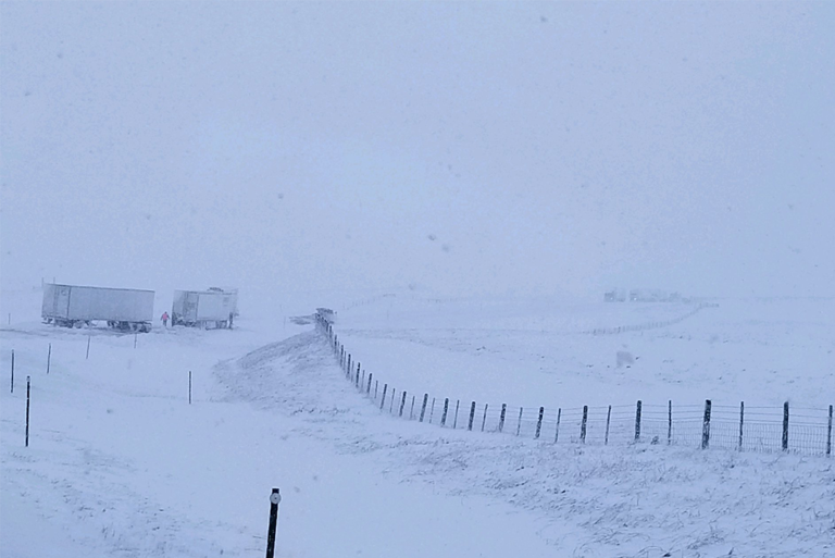 Spring blizzard forces significant road closures in several states