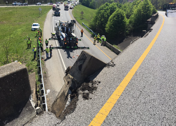 Officials say that they know what caused that major bridge collapse