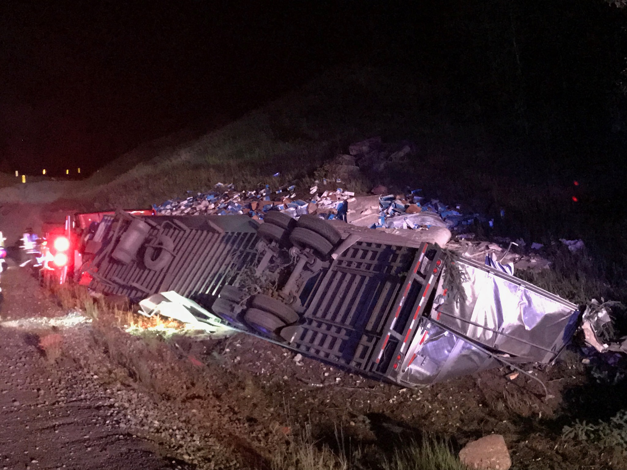 Trucker Who Lost Brakes Rolled His Big Rig On Runaway Ramp