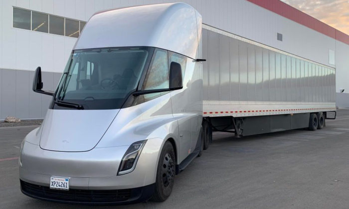 54,000 electric semi-trucks predicted to be on the highways in 5 years