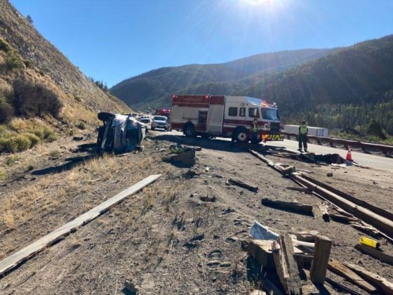 'Horrific truck crash': Semi loses brakes on I-70, strikes 3 cars