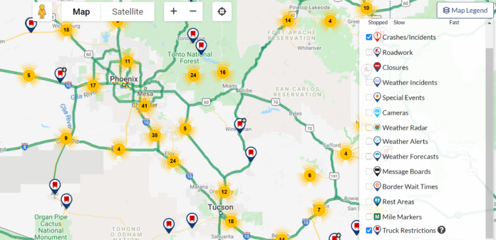 ADOT looking to help truckers with new big rig specific map feature