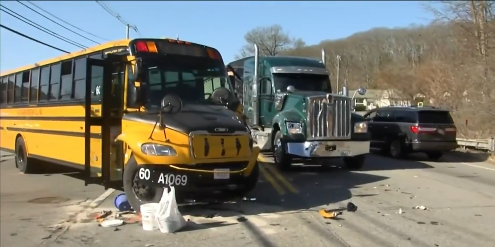 Road previously pegged for being unsafe leads to second school bus vs ...