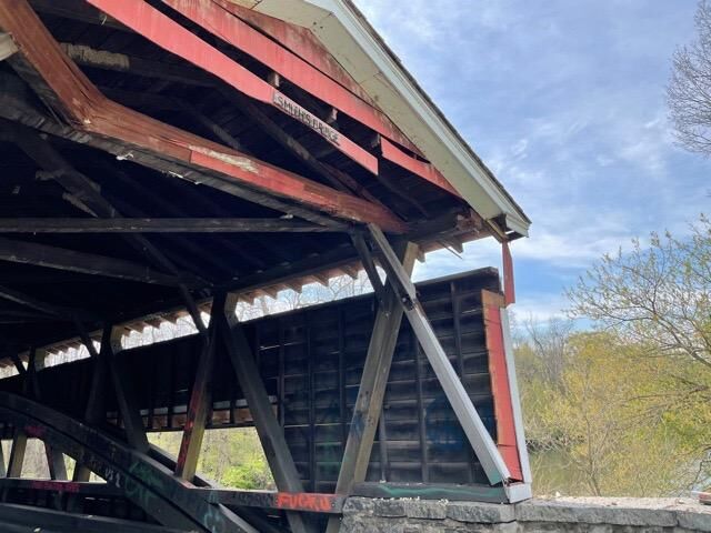 Historic Delaware bridge damaged when trucker tried to cross