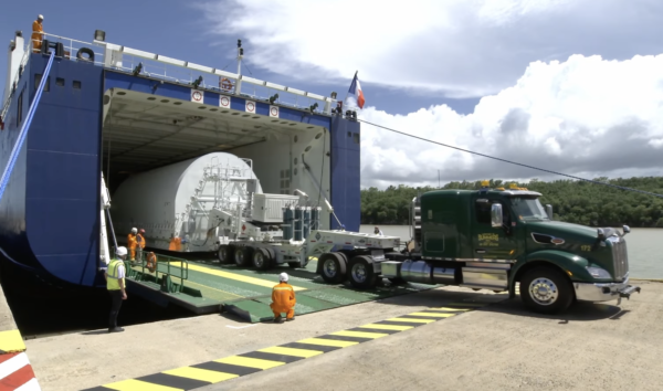 WATCH: The hauling and unboxing of a highly technical telescope