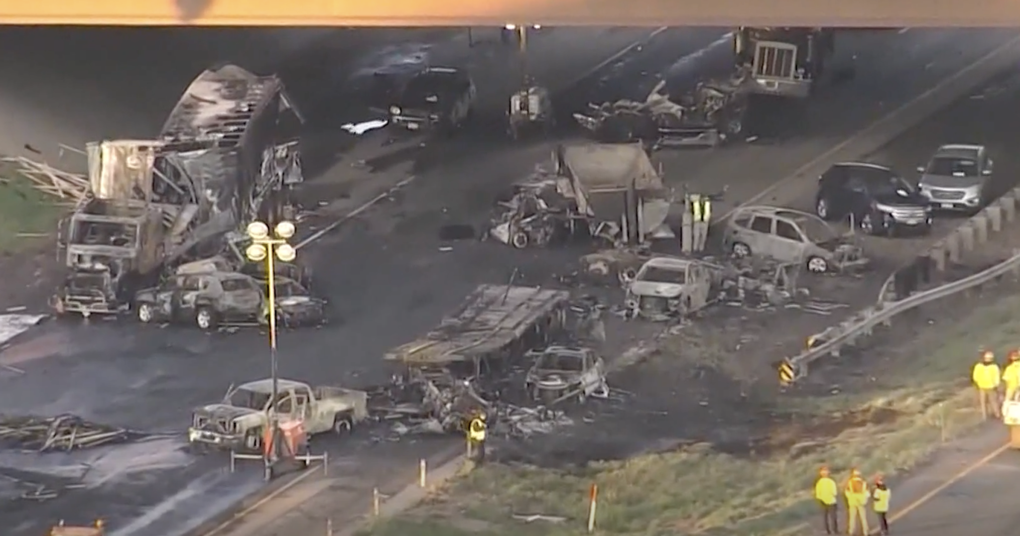 CDOT conducting runaway ramp survey in response to fiery, 28-vehicle ...