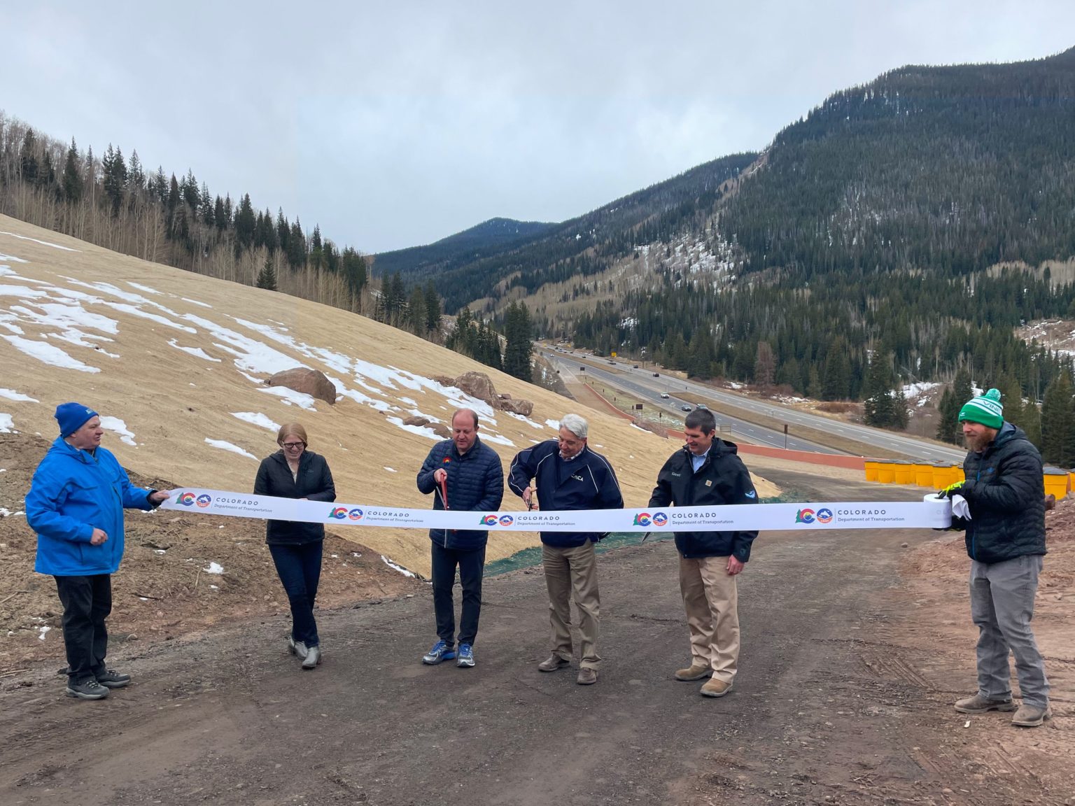 Colorado DOT opens improved runaway truck ramp on I-70