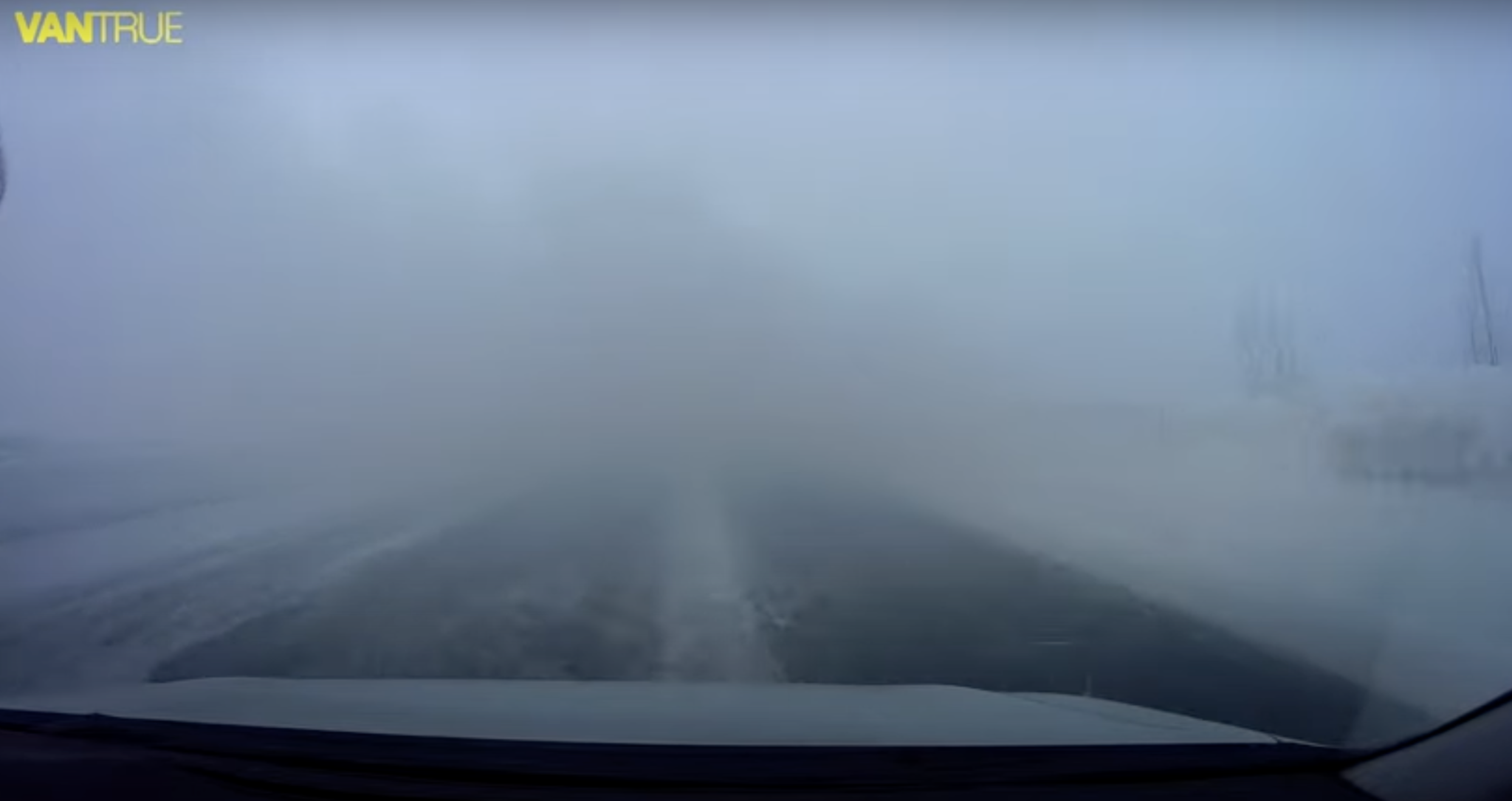 VIDEO: This is exactly why you need to slow down in reduced visibility ...