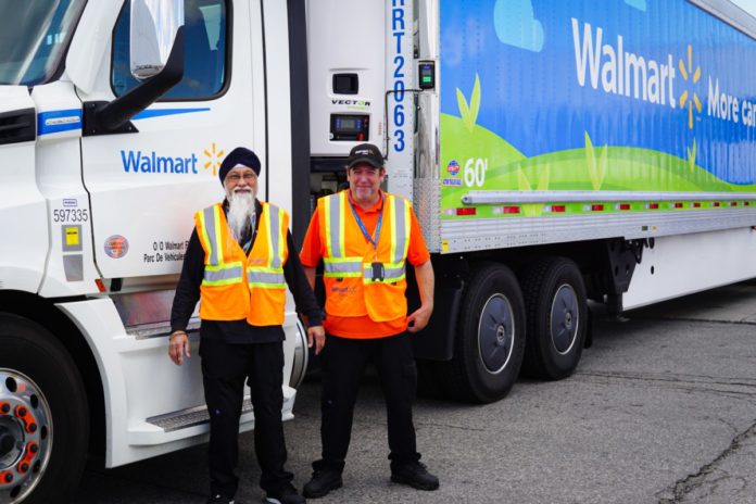 Walmart rolls out 'first of its kind' 60-foot multi-temp reefer trailer