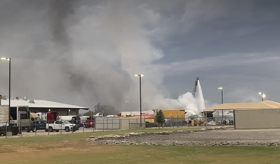 Truck fire spreads to other vehicles in seriously expensive incident