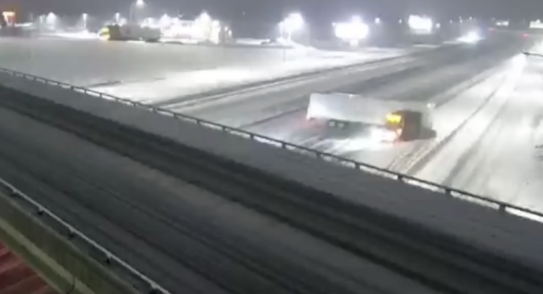 VIDEO: 'Full on high speed semi jackknife' caught on Minnesota DOT ...