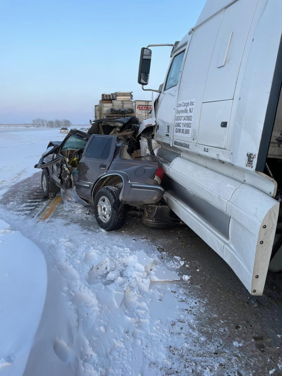 South Dakota Highway Patrol shares stunning photos from I-90 pileup
