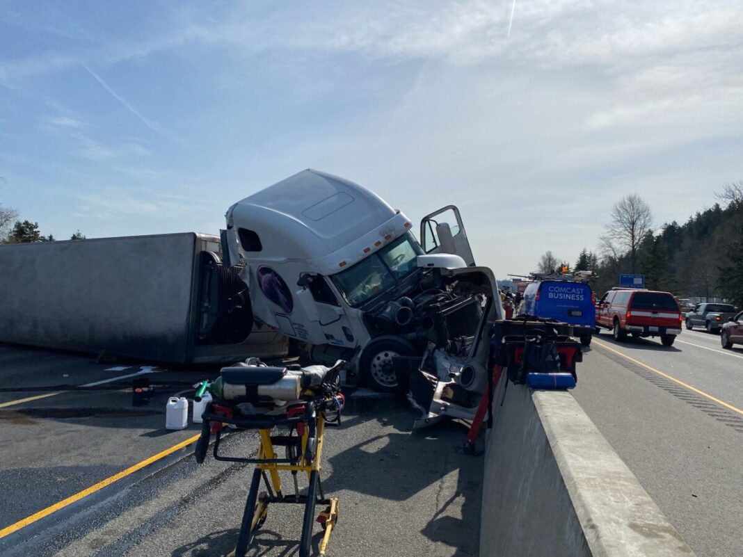 Truck driver arrested on suspicion of DUI following crash that ...