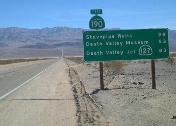 Semi truck catches fire twice in Death Valley