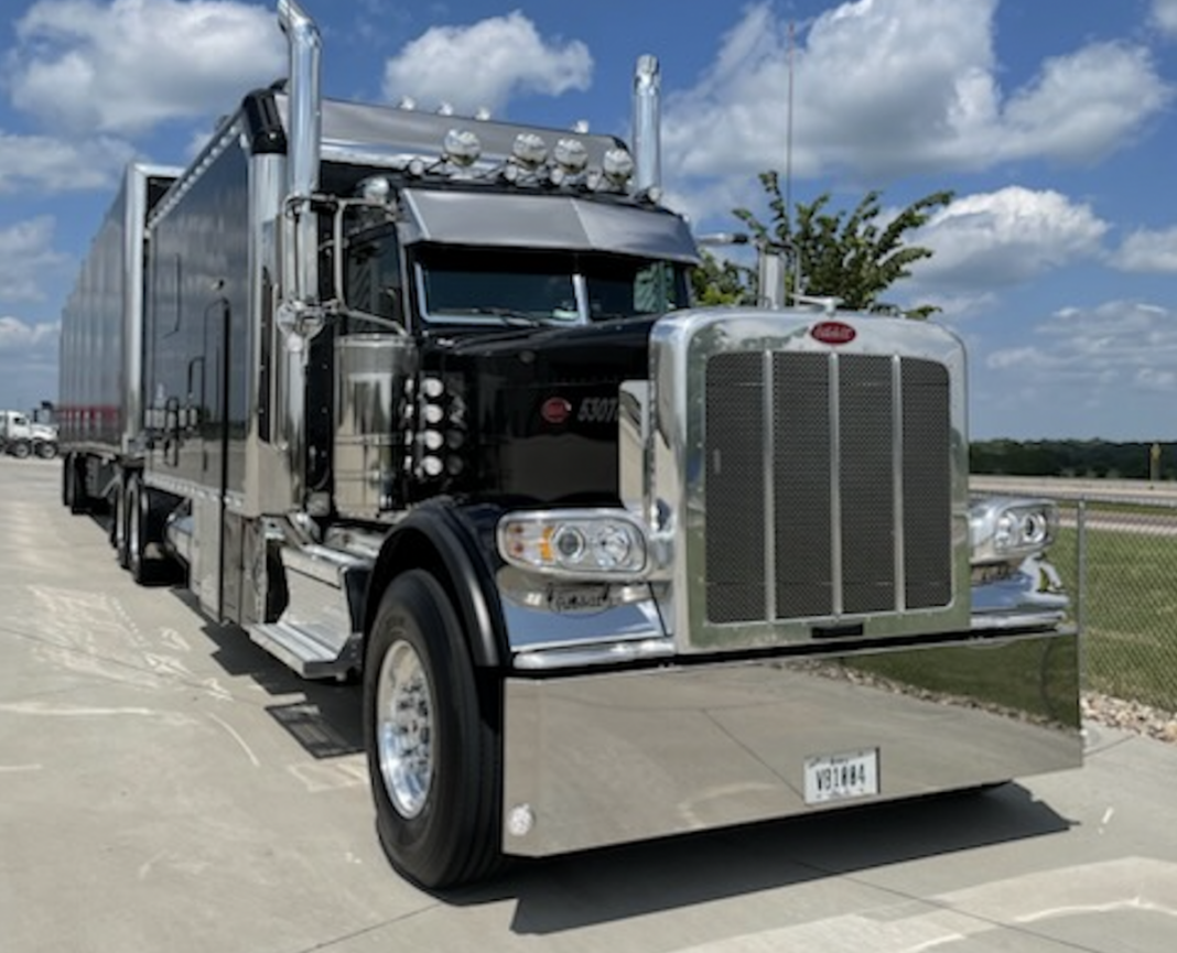 Take a look inside this 2024 Peterbilt 389 Ultra Cab with 174" Custom ...
