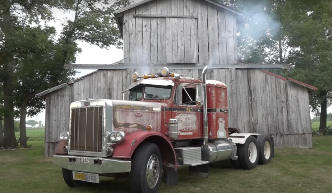 VIDEO: Trucker hunts down his grandfather's 1972 Peterbilt after 30 years