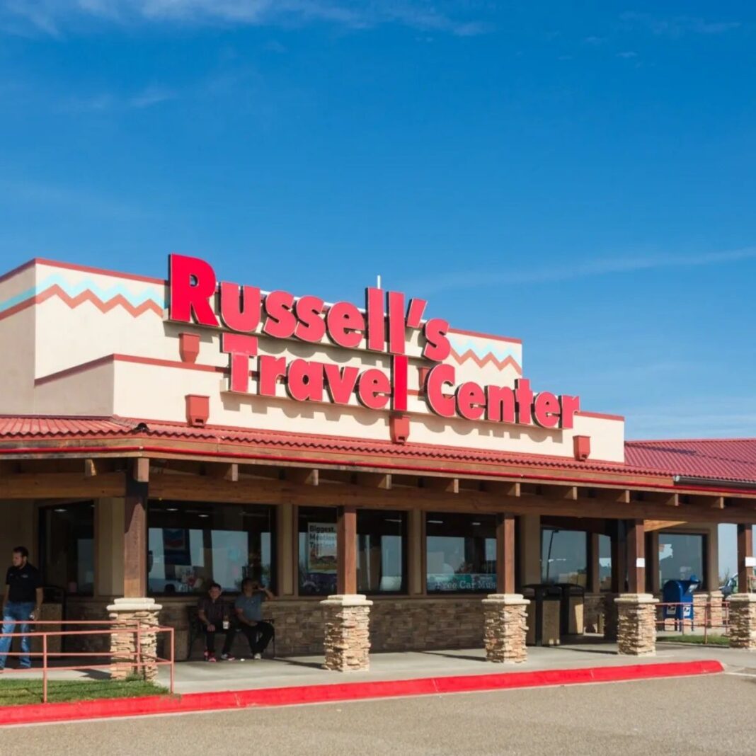 Russell's Travel Center Reopened As A TA Truck Stop in Glenrio, New Mexico