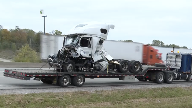 Sleepy driver may have caused four semi truck collision on Kentucky ...