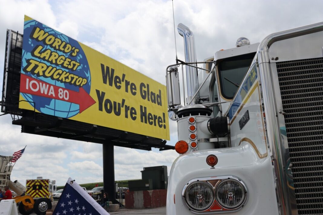 The world's biggest truck stop has been open 24/7 for the past sixty years