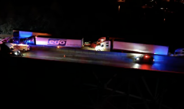 8 semi pileup on Emlenton High-Level Bridge shuts down I-80 in PA