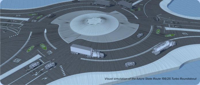 Here's how California's new 'Turbo Roundabout' works for big rigs