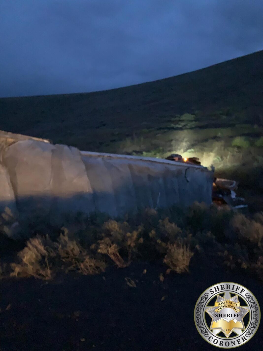 'Mormon Cricket sludge' causes multiple big rig crashes, Nevada sheriff ...