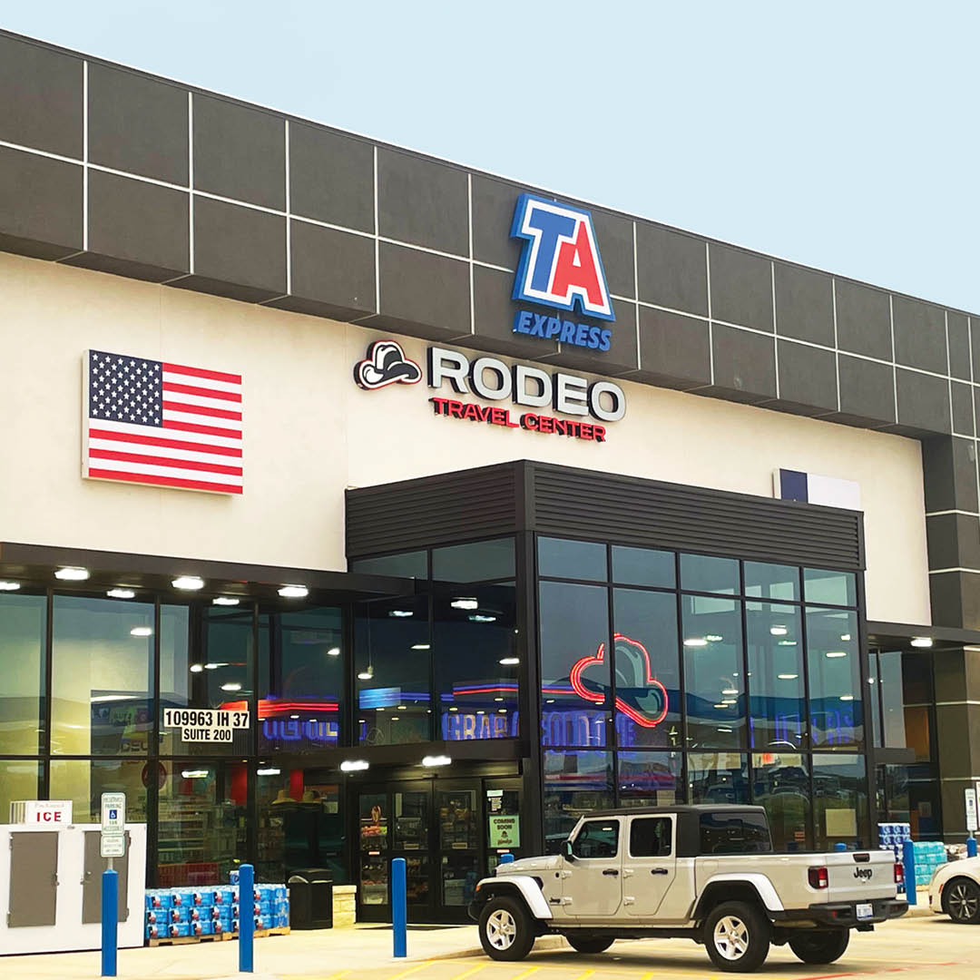 TA Express with 75 truck parking spots open for business in Texas