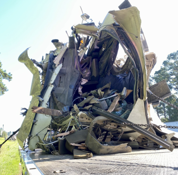 'Truly miraculous': Trucker hauling steel pipes somehow survives crash ...