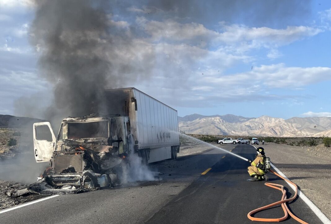 Big rig brake fire on steep grade leads police to driver's suspended ...