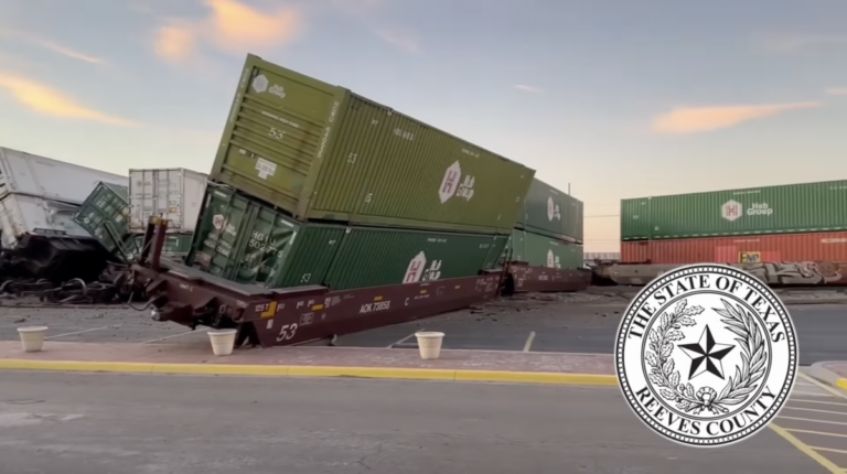 Two dead in Texas train derailment caused by tractor trailer on tracks ...