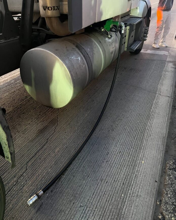 CHP says big rig rolled into Grapevine scale house with diesel pump and ...