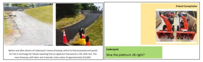 Former trooper guilty on 48 charges for giving false passing scores to ...