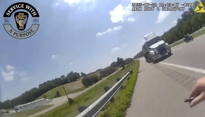 Ohio State Highway Patrol shares video of trooper's close call with a ...