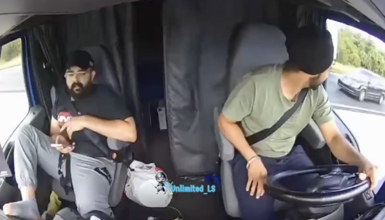 Footage shows moments leading up to, & moments after, fatal illegal u-turn crash