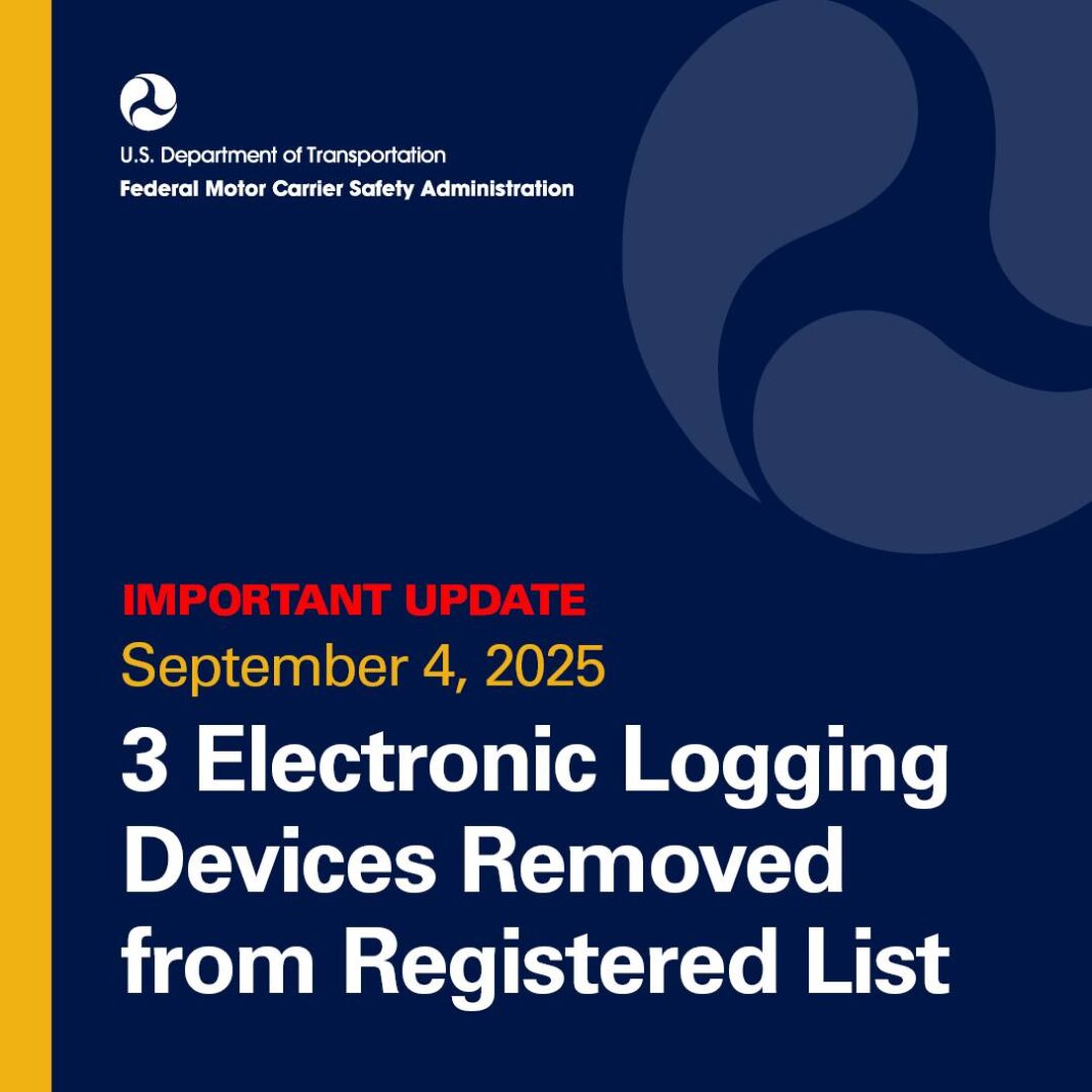 FMCSA revokes three ELDs, tells truckers to revert to paper logs