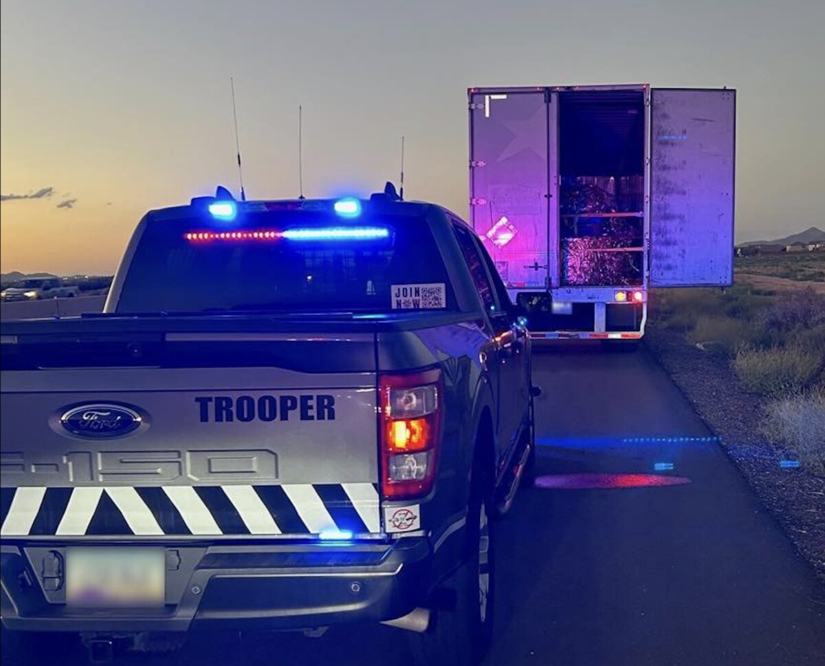 Truck driver arrested after Arizona troopers find $187K in stolen ...