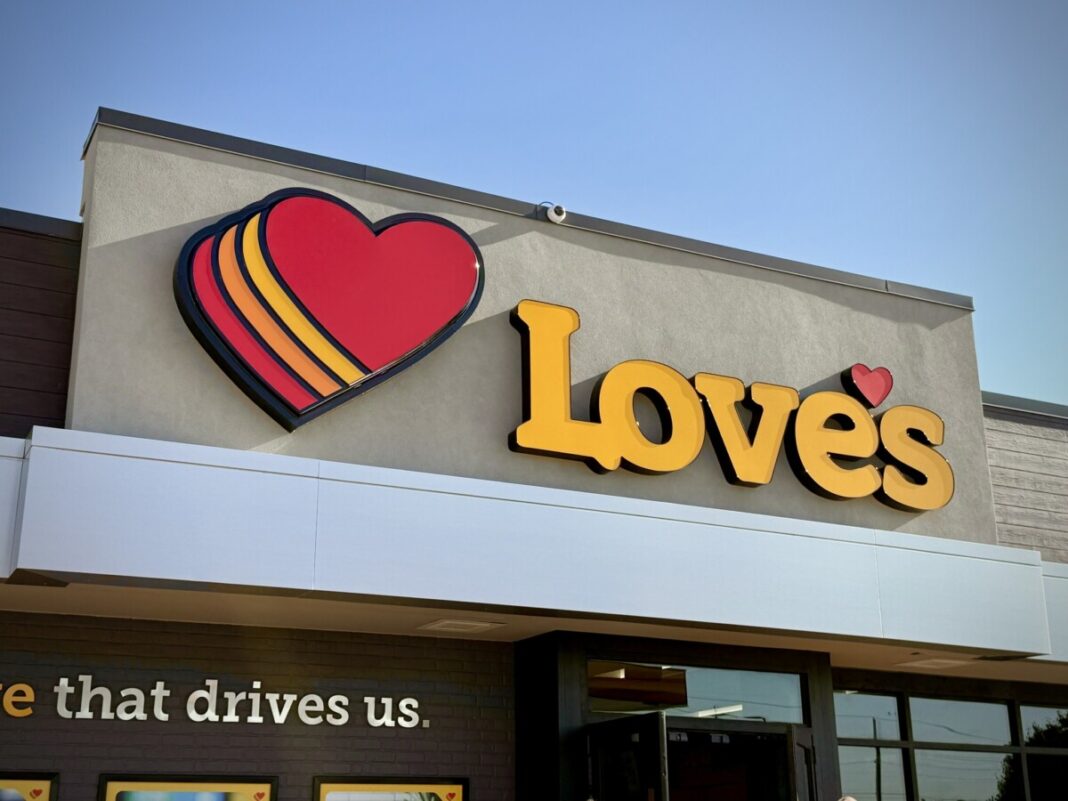 Love's celebrates adding 1,408 truck parking spaces in 2025, opens new ...