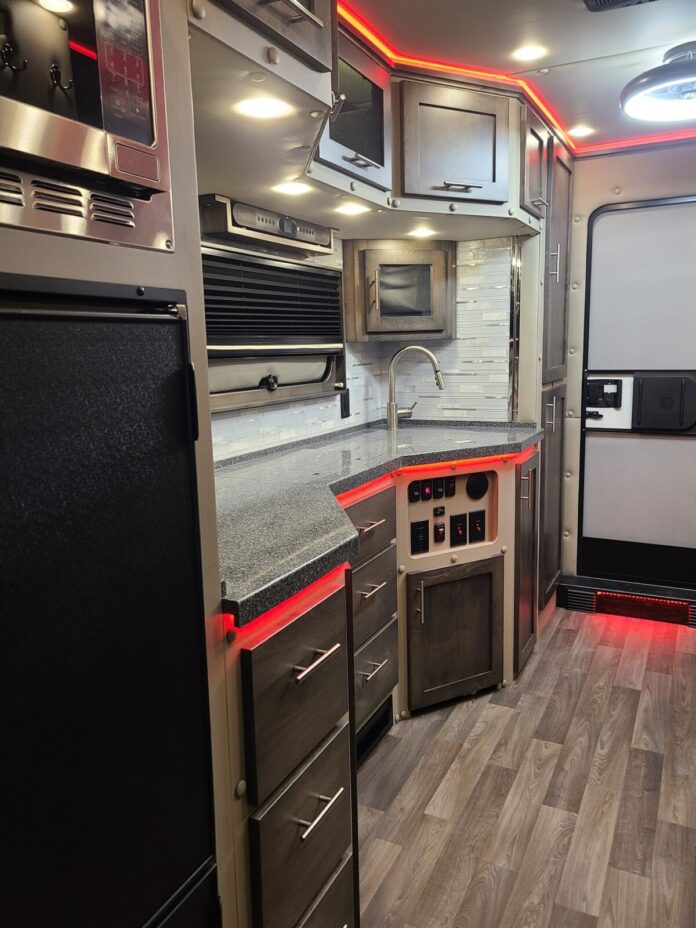 Take a look inside this striking orange 2026 Peterbilt 589 with 144 ...