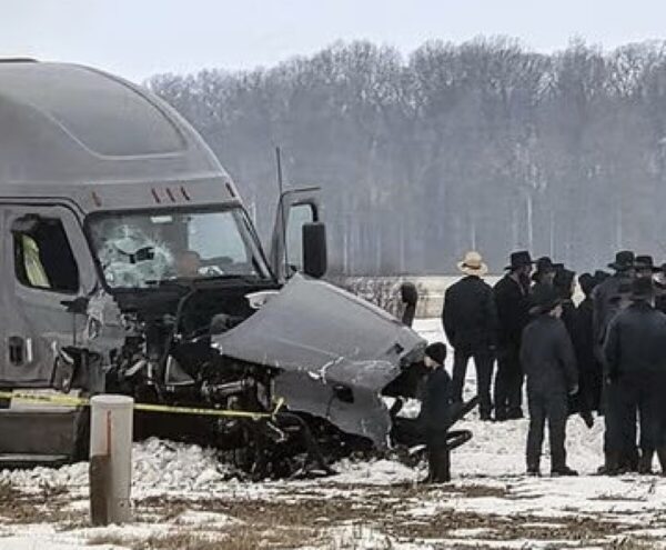 ICE says truck driver in Indiana crash that killed four was issued a ...