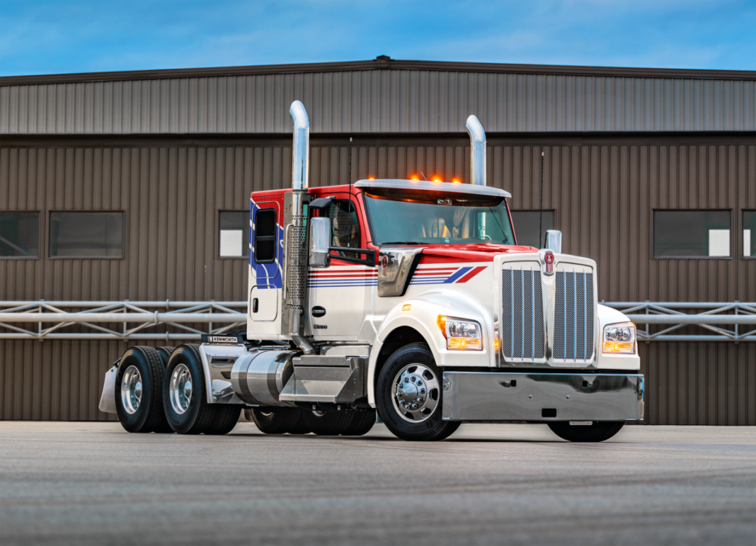 Kenworth launches commemorative paint scheme for America's 250th birthday