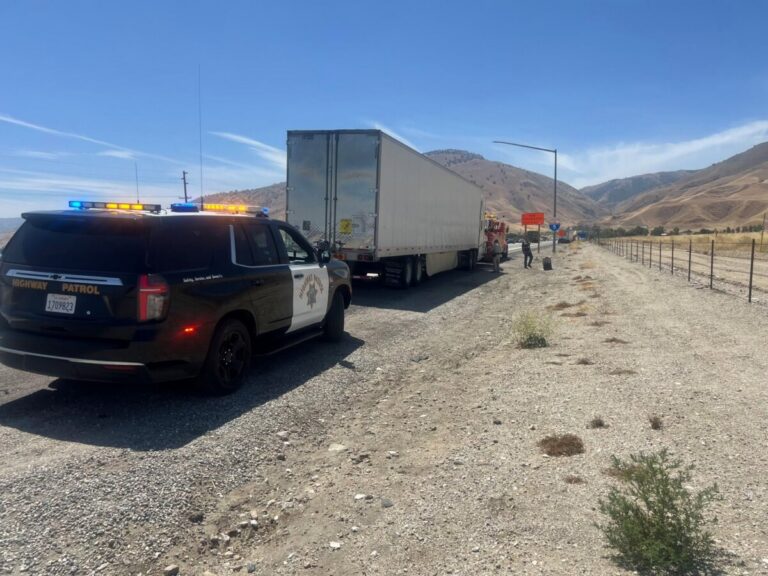 Semi truck that bypassed California scale house impounded after ...